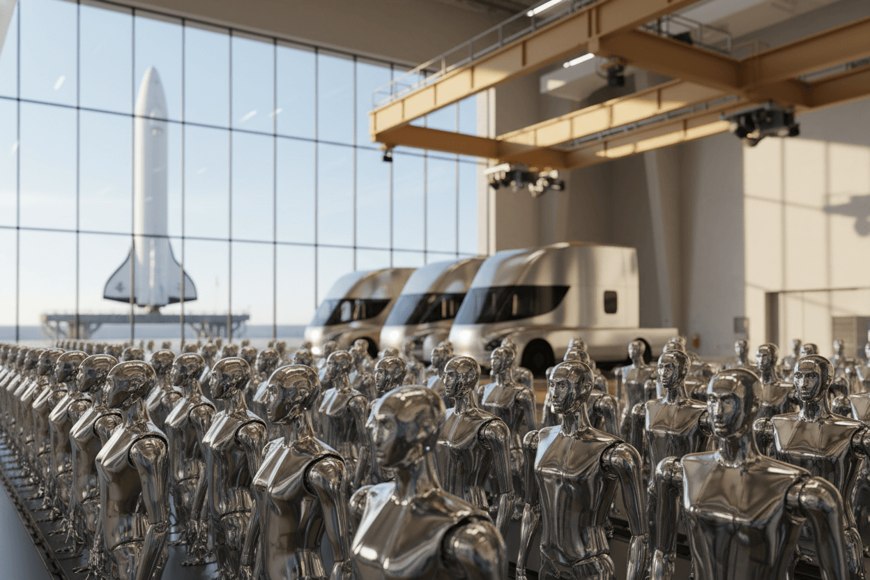 Aktien.news - Elon Musks Imperium 2026: Tesla, SpaceX-IPO und KI ...